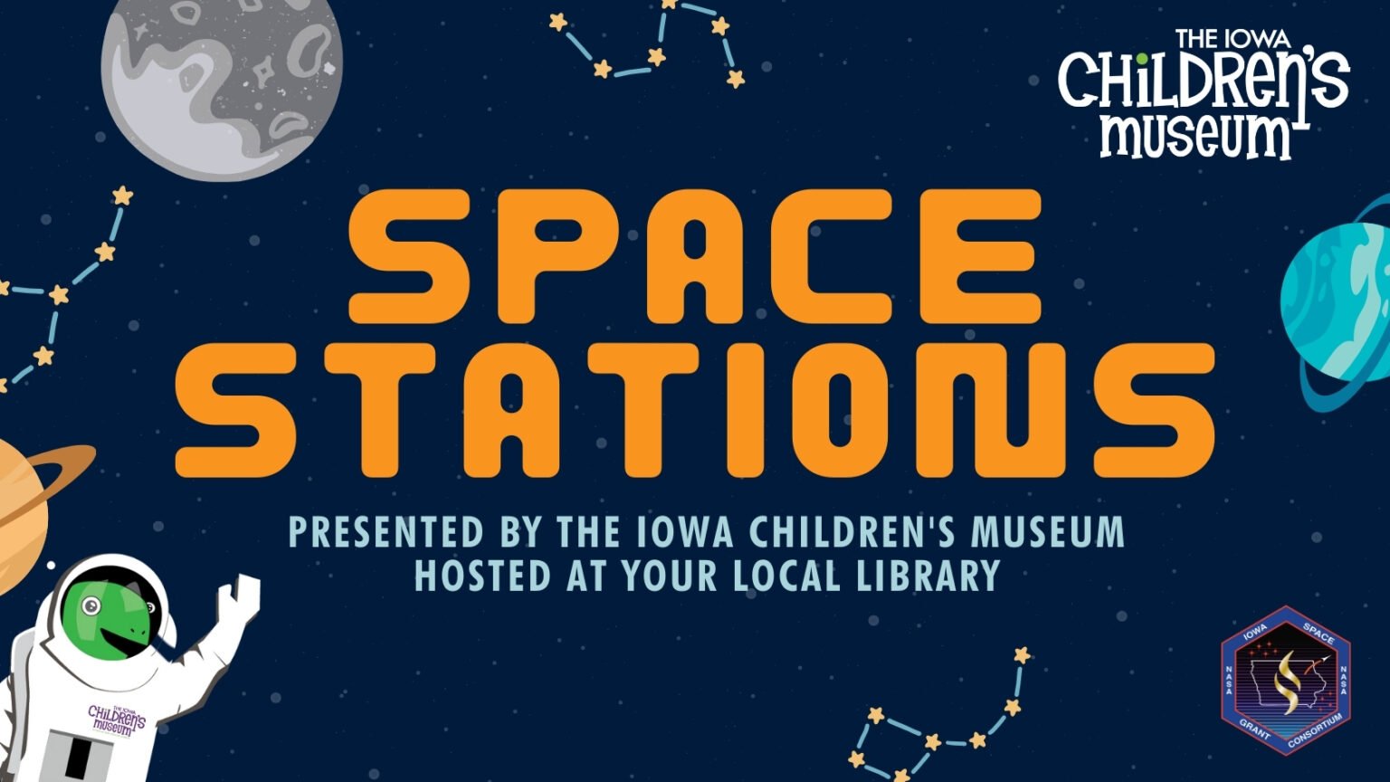 "Space Stations" Program Coming to Local Libraries - Iowa Children's Museum